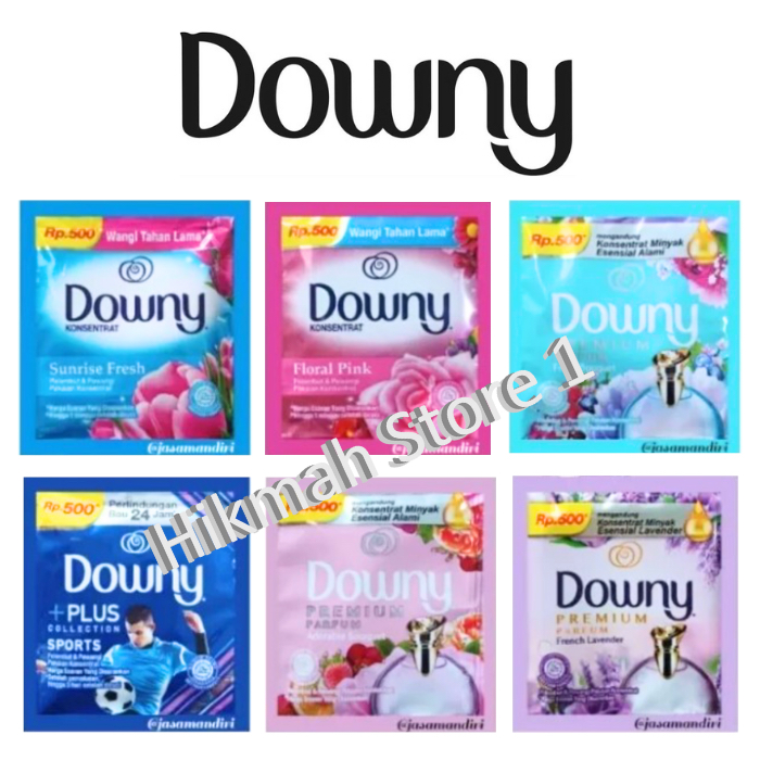 Jual P&G Downy Pelembut & Pewangi Pakaian Konsentrat Sachet Renceng ...