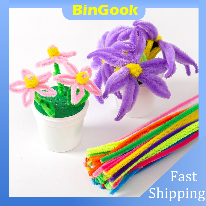 Jual 30cm Kawat Bulu Mercy Pipe Cleaner 100pcs Pastel Mix Warna ...