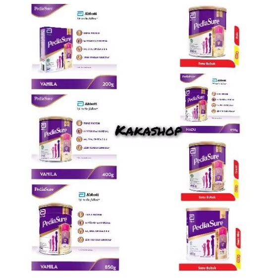 Jual PEDIASURE TRIPLESURE SUSU PERTUMBUHAN ANAK | Shopee Indonesia