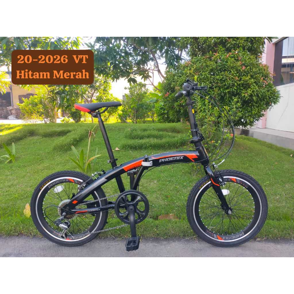 Jual Sepeda Lipat PHOENIX 20-2026 VT Ukuran 20 Inch 7 Speed | Shopee ...