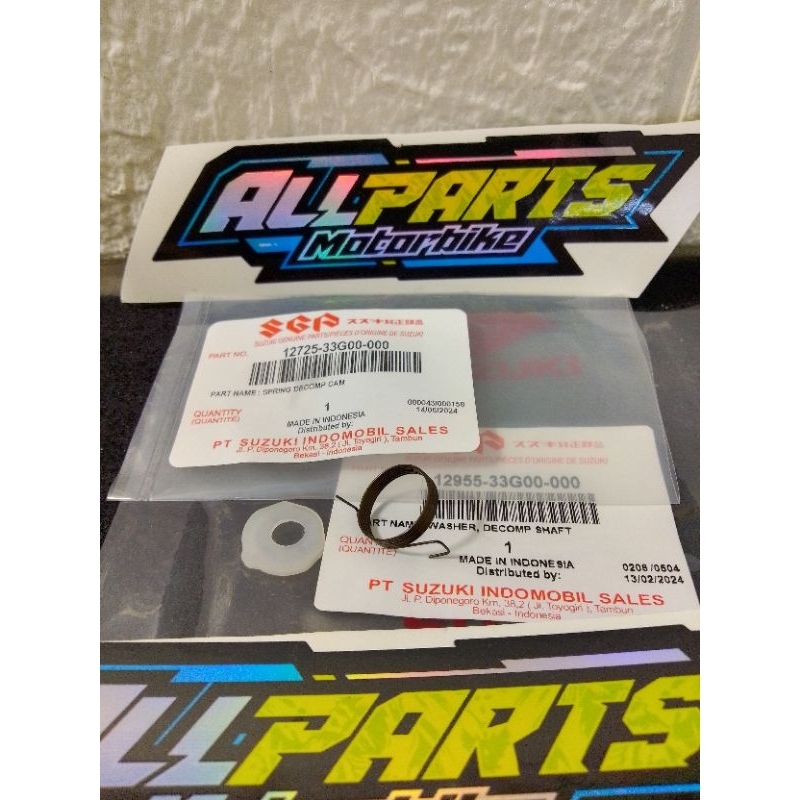 Jual PER PLUS PLASTIK DEKOMPRESI SKYWAVE /SPIN / HAYATE /SKYDRIVE 12725-33G00 ORIGINAL SGP ...