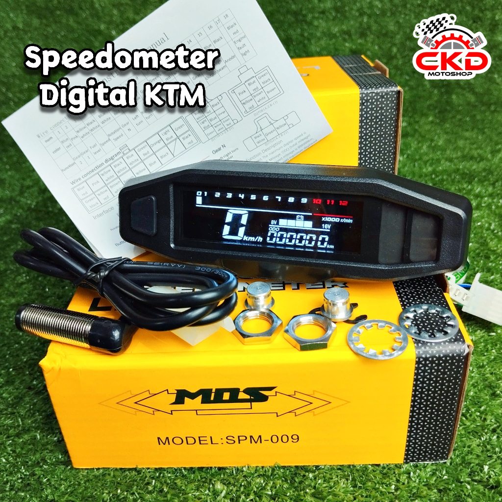 Jual Speedometer Digital Koso Mini Speedometer KTM SX KTM XC KTM MOS ...
