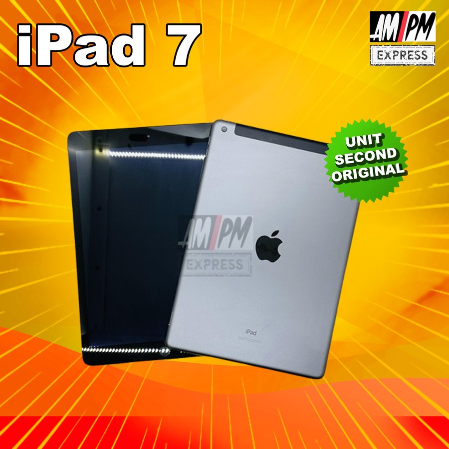 Jual iPad 7 128GB 2019 Second Like New Original | Shopee Indonesia