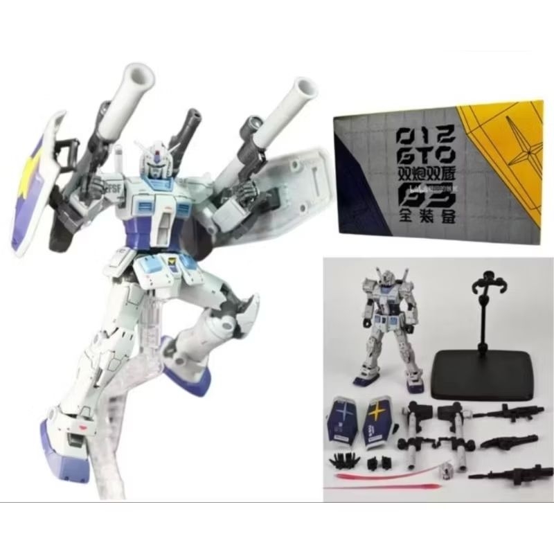 Jual HG 1/144 GTO RX 78-2 G 3 Fighter The Origin Series GTO 012 G3 Double Gun Model Kit | Shopee ...