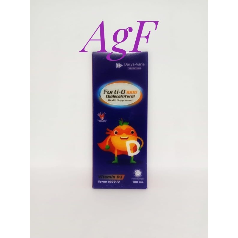 Jual Forti D 1000 Syrup 100 mL (Darya Varia) | Shopee Indonesia