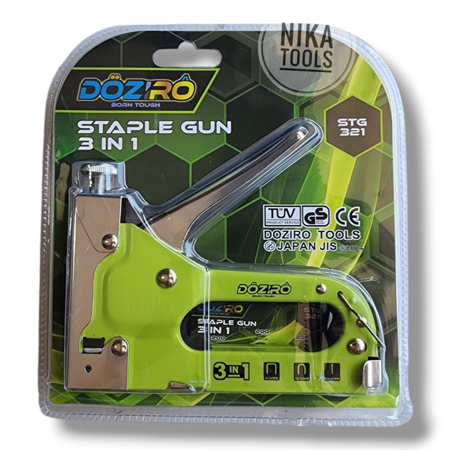 Jual Staples Tembak 3 In 1 Tacker Stapler Staples Perekat Powerfull ...