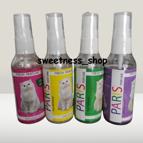 Jual PARIS CAT PARFUM 60ml - Parfum Exclusive Untuk Kucing - Original ...