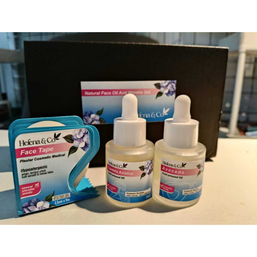 Jual Paket Anti Aging Natural Oil Face Tape/Botox tanpa injeksi ...