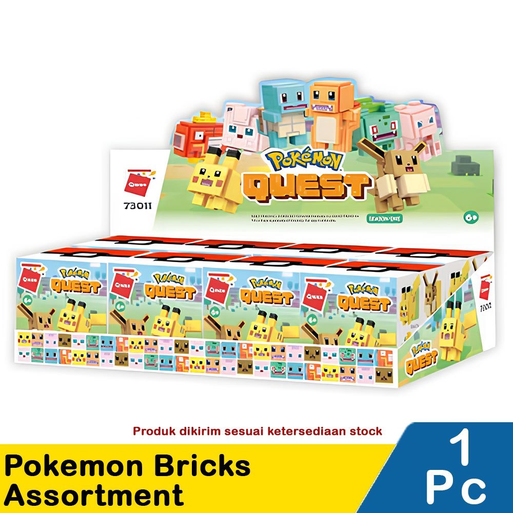 Jual Qman Pokemon Bricks Assortment 1 PCS | Shopee Indonesia