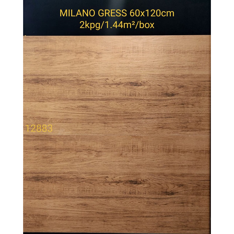 Jual Granit Milano Motif Kayu Doff/Kesat 12883 Ukuran 60x120 cm ...