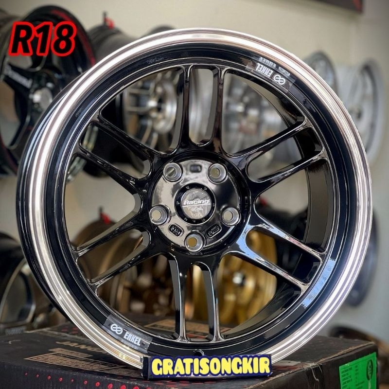 Jual velg mobil ring 18 ENKEI RPF1 FLOW FORMING LEBAR 9,5 ET 25 velg racing mobil R18 Ertiga Xl7 ...