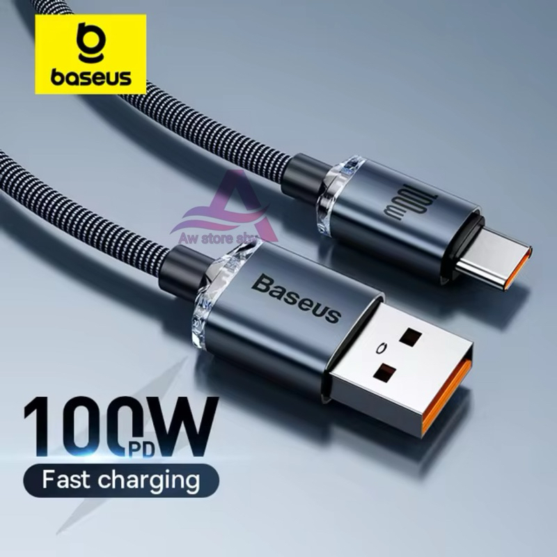 Jual BASEUS Kabel Data Type C Super Fast Charging 6A 100W Max Original ...