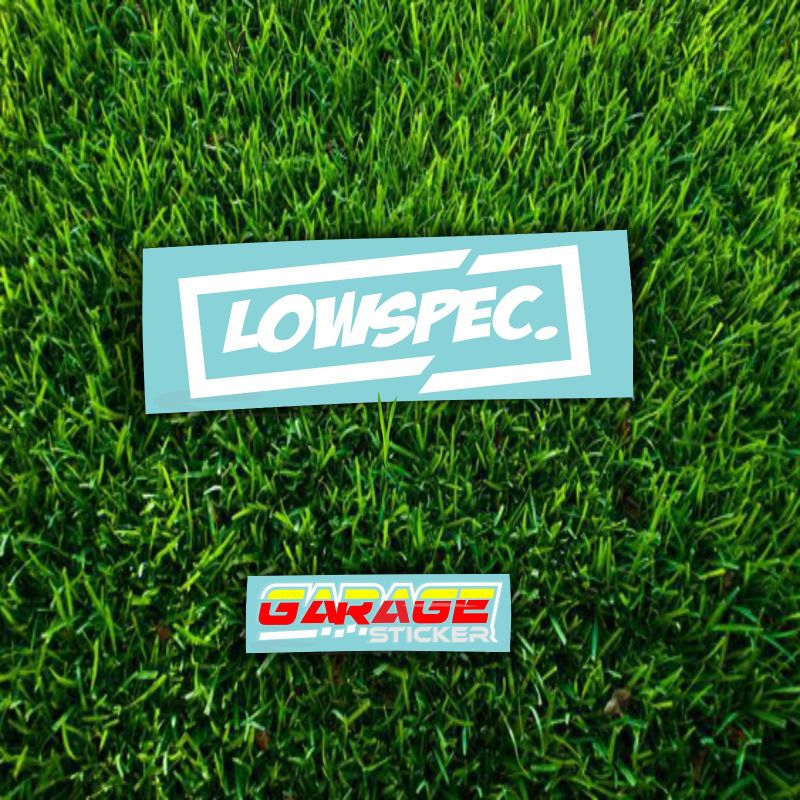 Jual Sticker low spec cutiing Stiker lowspek promo | Shopee Indonesia