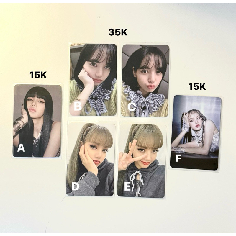 Jual [OFFICIAL] BLACKPINK LISA PHOTOCARD lisa bp pc | Shopee Indonesia