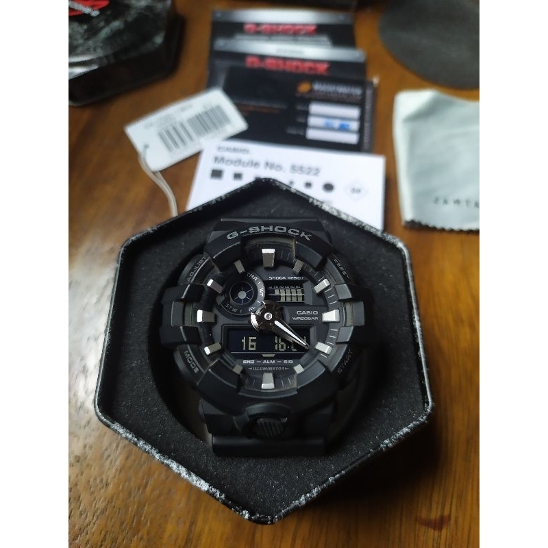 Jual Gshock GA-700-1BDR bekas/second original | Shopee Indonesia