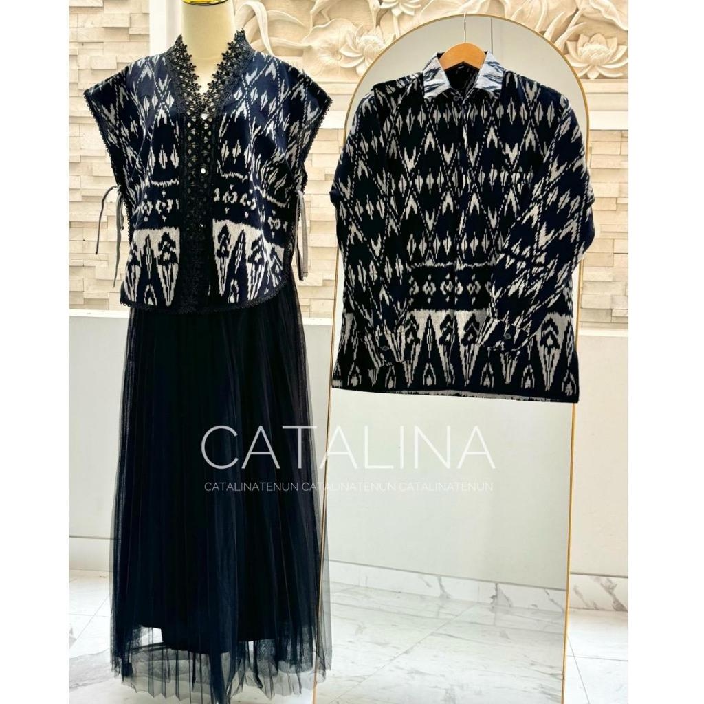 Jual COUPLE VEST TENUN WANITA X KEMEJA TENUN PRIA BAJU BAJU TENUN ...