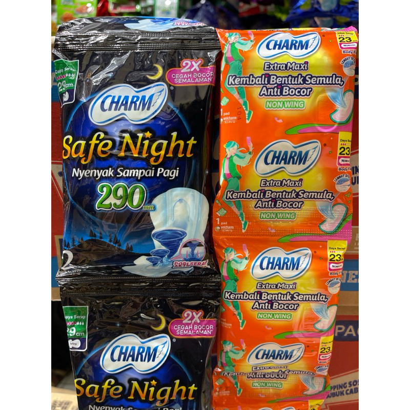 Jual CHARM MAXI NON WING/NIGHT WING 29 RENCENG ( ISI 10 ) | Shopee ...