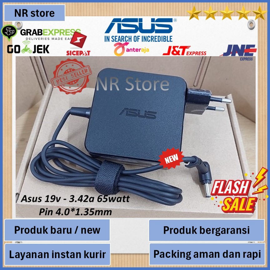 Jual Adaptor Charger Laptop Asus 19v-3.42a kotak Mini Original | Shopee Indonesia