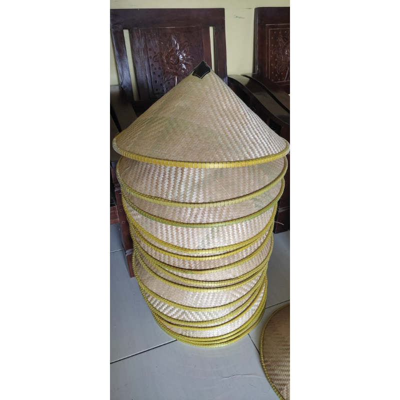 Jual Topi caping/capil bambu ukuran D 40 cm | Shopee Indonesia