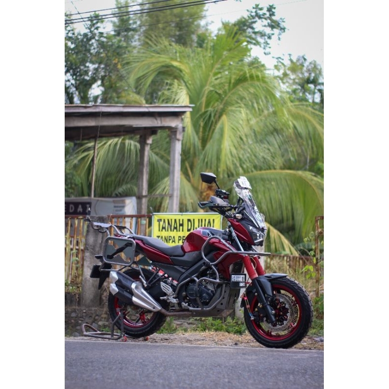 Jual tubular vixion bubut custom, crashbar vixion, guard motor, bar ...