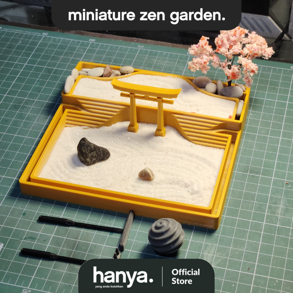 Jual Miniature Zen Garden / Miniatur Taman Zen / Taman Mainan Dekorasi ...