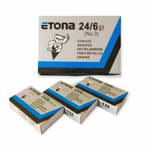 Jual ISI STAPLES BESAR MERK ETONA | Shopee Indonesia