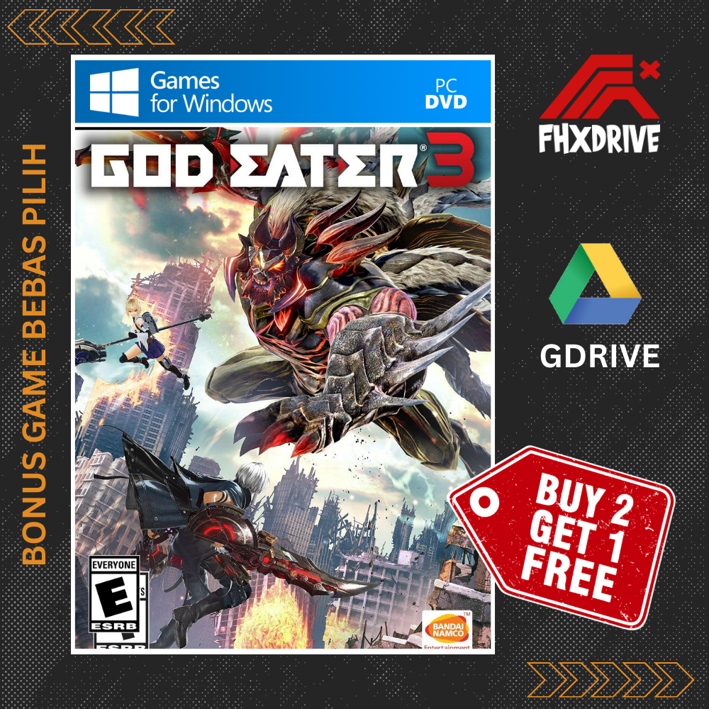 Jual GOD EATER 3 | GAME PC | BELI 2 GRATIS 1 | Shopee Indonesia