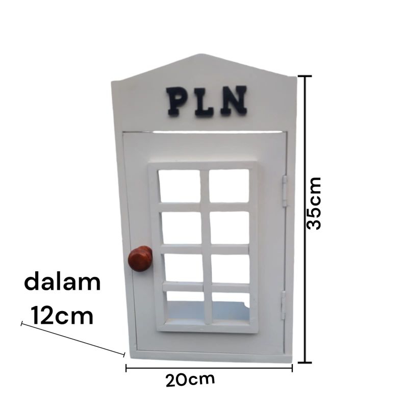 Jual Box Meteran/Meteran listrik Token putih /Natural | Shopee Indonesia