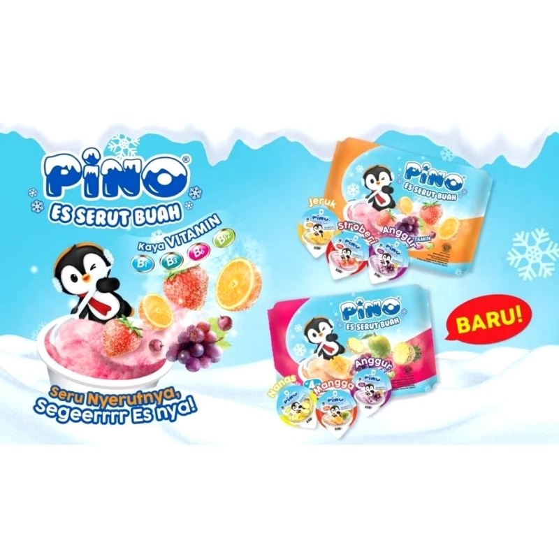 Jual PINO ICE SERUT BUAH PMG/AAS 6 CUP | Shopee Indonesia