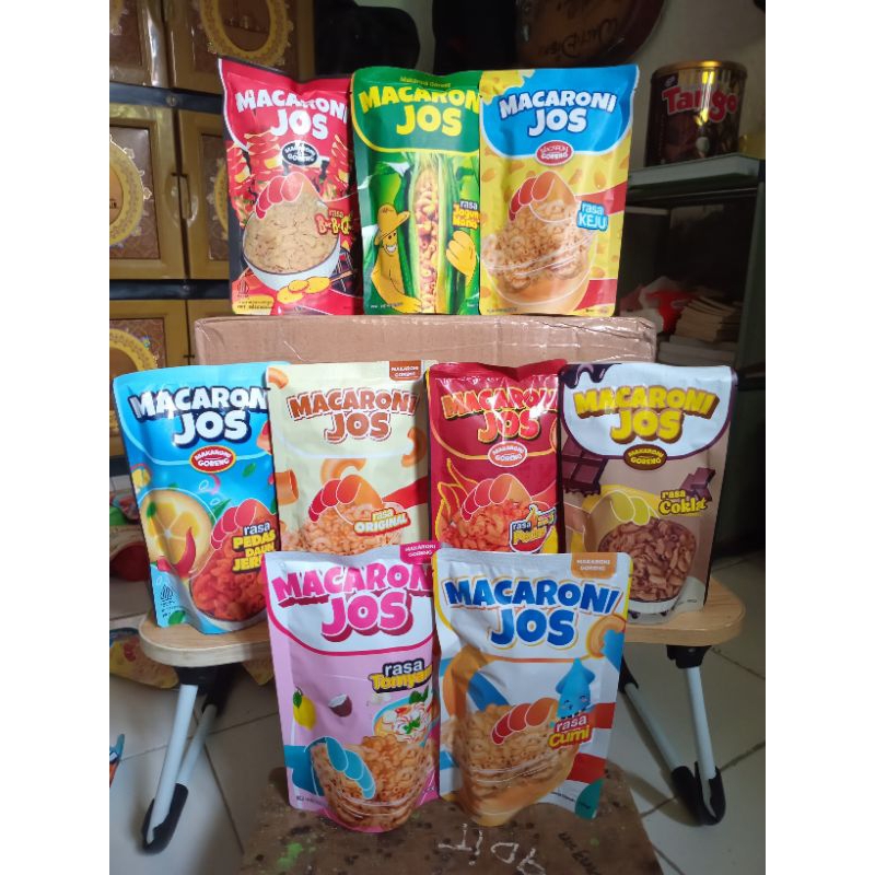 Jual MACJOS MACARONI ANEKA RASA isi 100 Gram | Shopee Indonesia