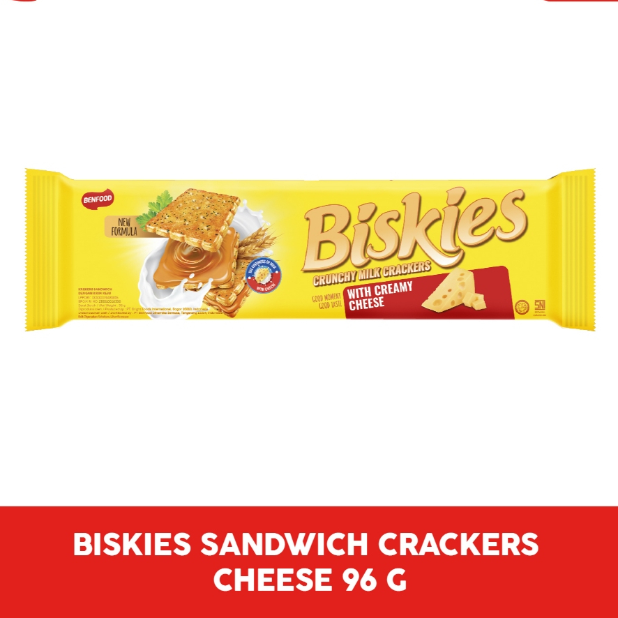 Jual biskies biskuit sandwich cheese | Shopee Indonesia