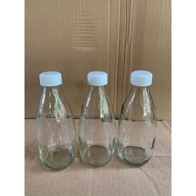 Jual Botol kaca bening 250ml / Botol kaca 250 ml | Shopee Indonesia