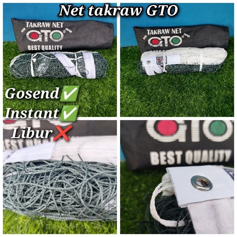 Jual Net sepak takraw GTO Murah | jaring net takraw takrau free tas ...