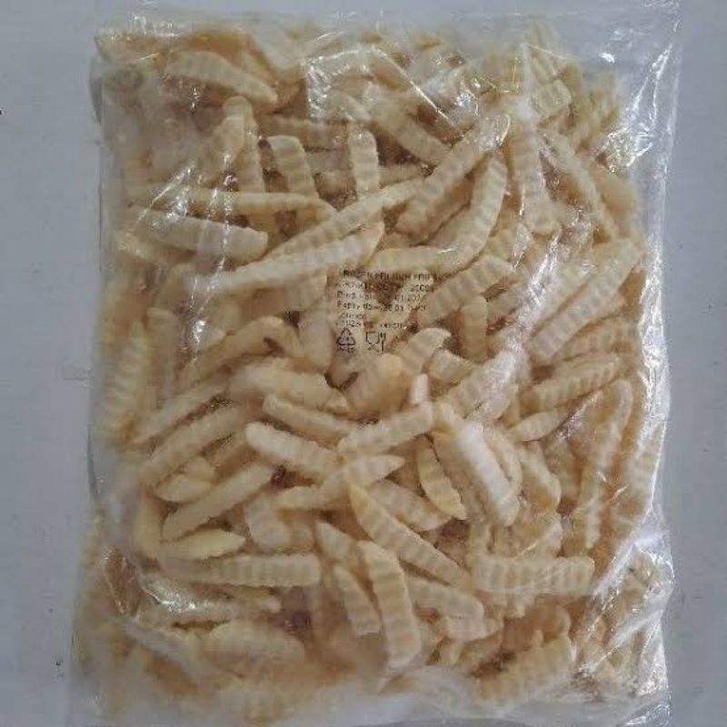 Jual Home Kentang Goreng Crinkle Cut 2kg | Shopee Indonesia