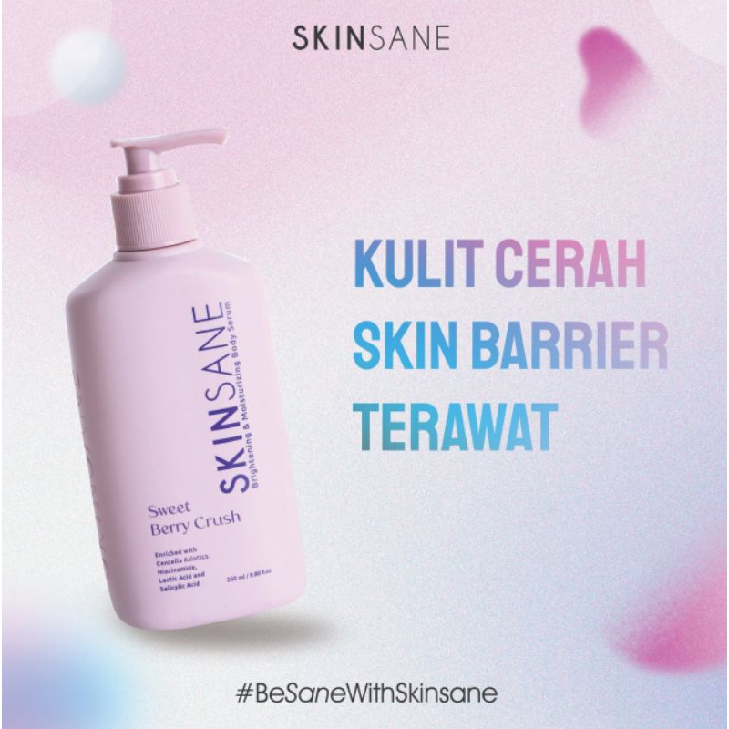 Jual SKINSANE BRIGHTENING & MOISTURIZING BODY SERUM / SKINSANE SWEET ...