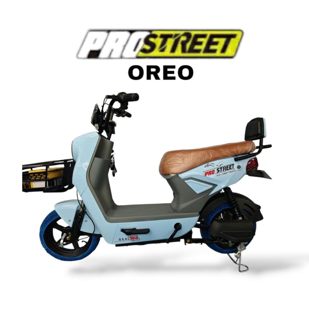 Jual SEPEDA LISTRIK ELECTRICK E-BIKE BY PROSTREET NEW OREO | Shopee ...