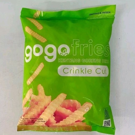 Jual Kentang Gogo Crinkle Cut 1kg | Shopee Indonesia