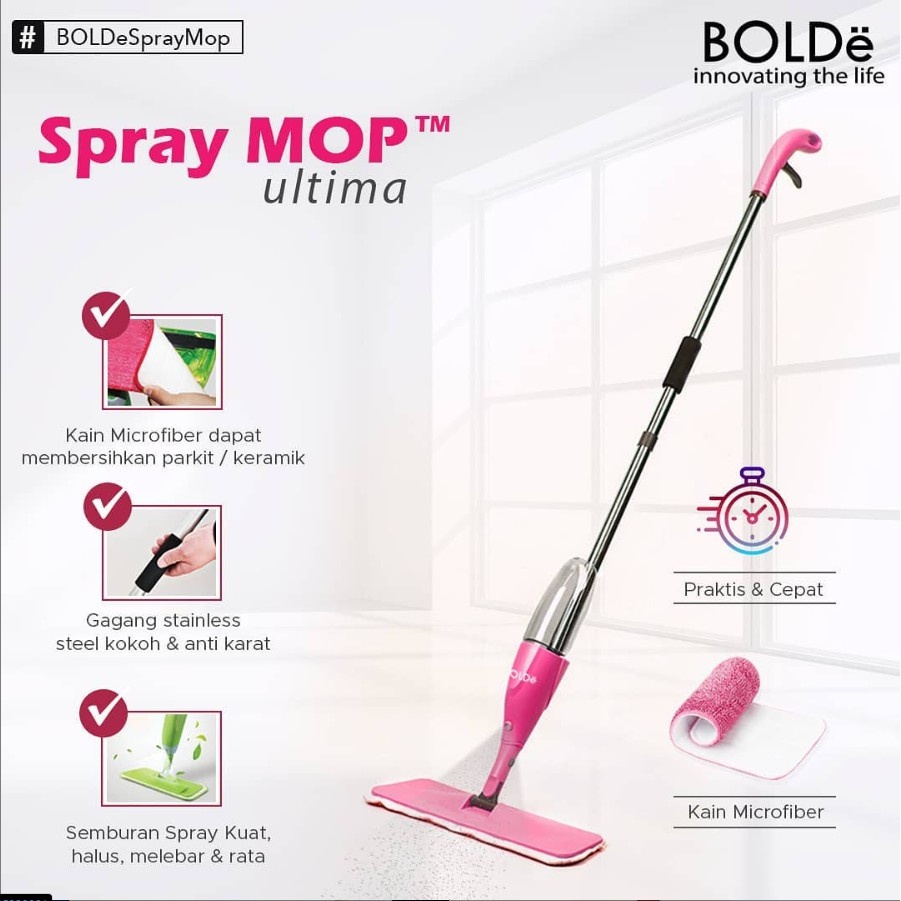 Jual SPRAY MOP ULTIMA Bolde Alat Pel Semprot Spraymop Bolde Mini ...