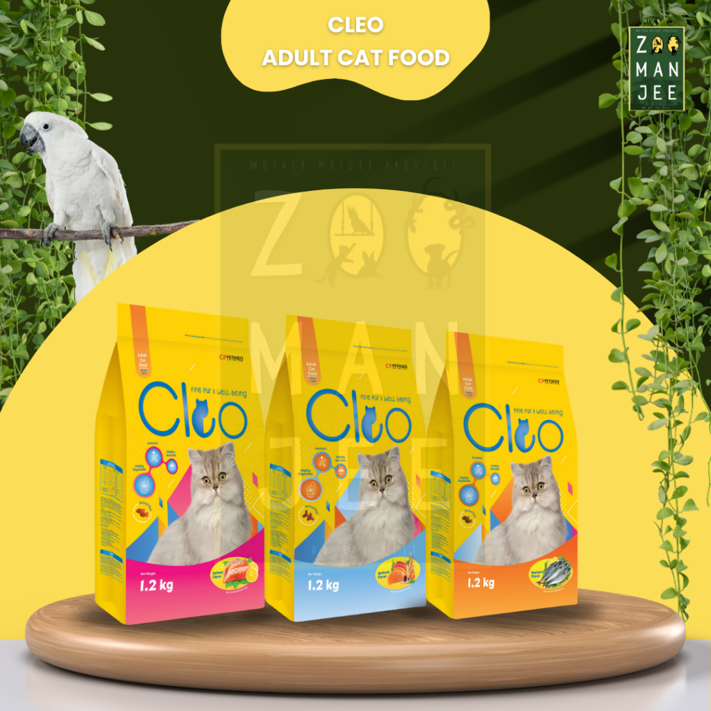 Jual CLEO CAT DRY FOOD 1.2kg-zoomanjee | Shopee Indonesia