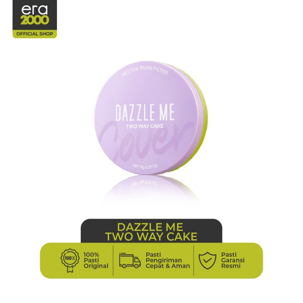 Jual Era 2000 - DAZZLE ME Better Than Filter Double Kill Two Way Cake ...