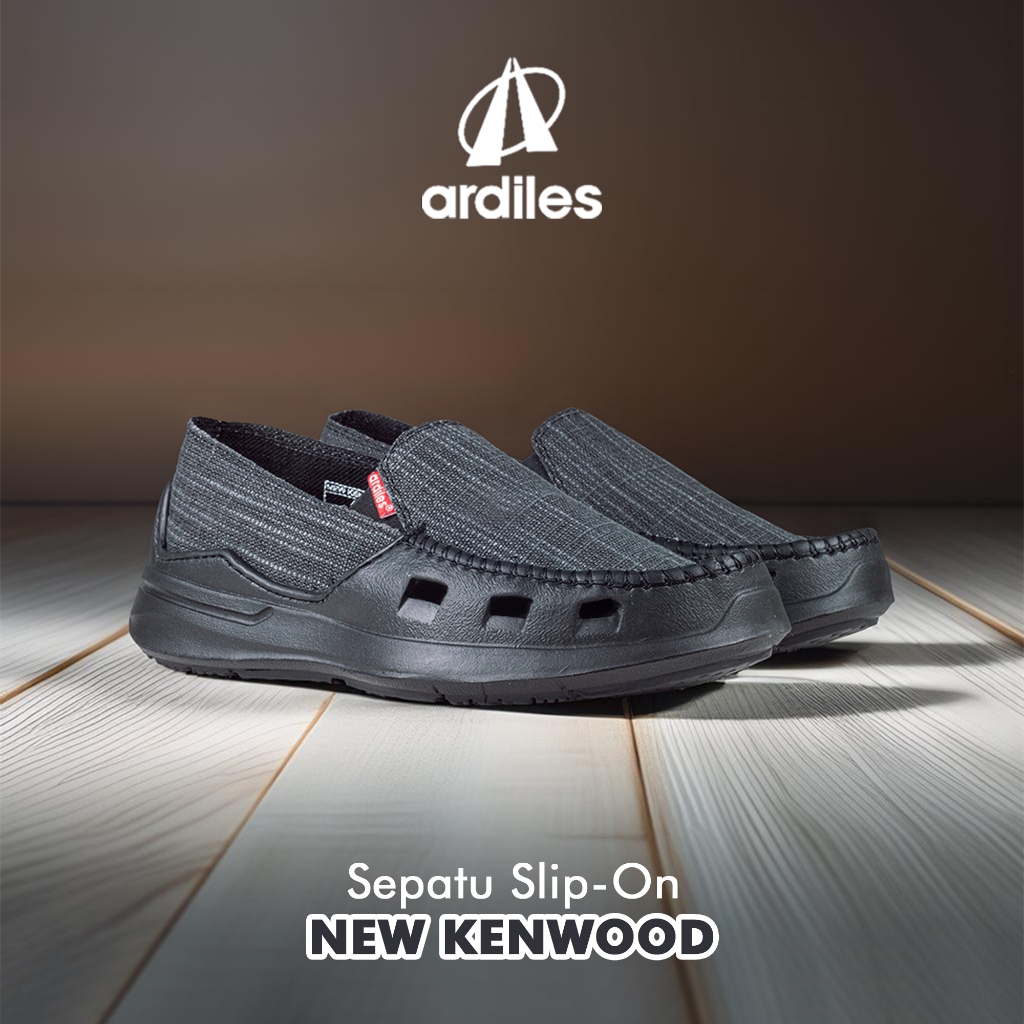 Ardiles Logo Jual COD Sepatu Slip On FLAGON Pria Ardiles Original