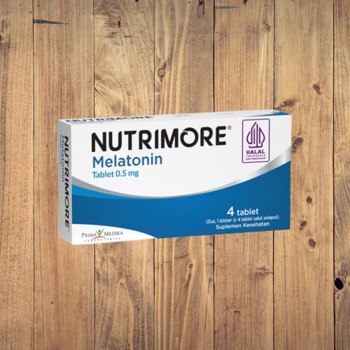 Jual Nutrimore Melatonin 0.5Mg isi 4 Tablet | Shopee Indonesia