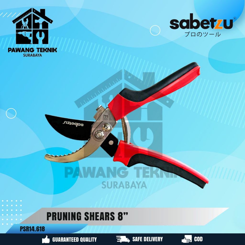 Jual Sabetzu Gunting Dahan 8 Inch Pohon Bunga Tanaman Buah Ranting Stek ...