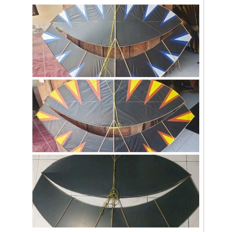 Jual Layangan Pegon Ceper Sayap Mentah 1,3 Meter Sudah diseting dan ada ...