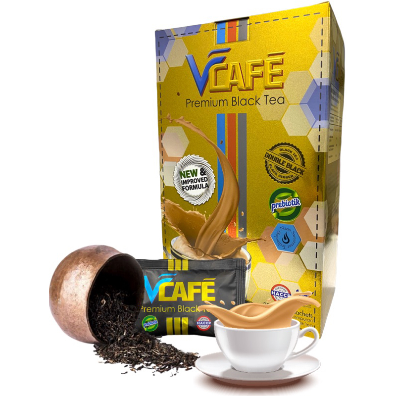 Jual Vcafe Premium Black Tea (20 sachet) | Shopee Indonesia