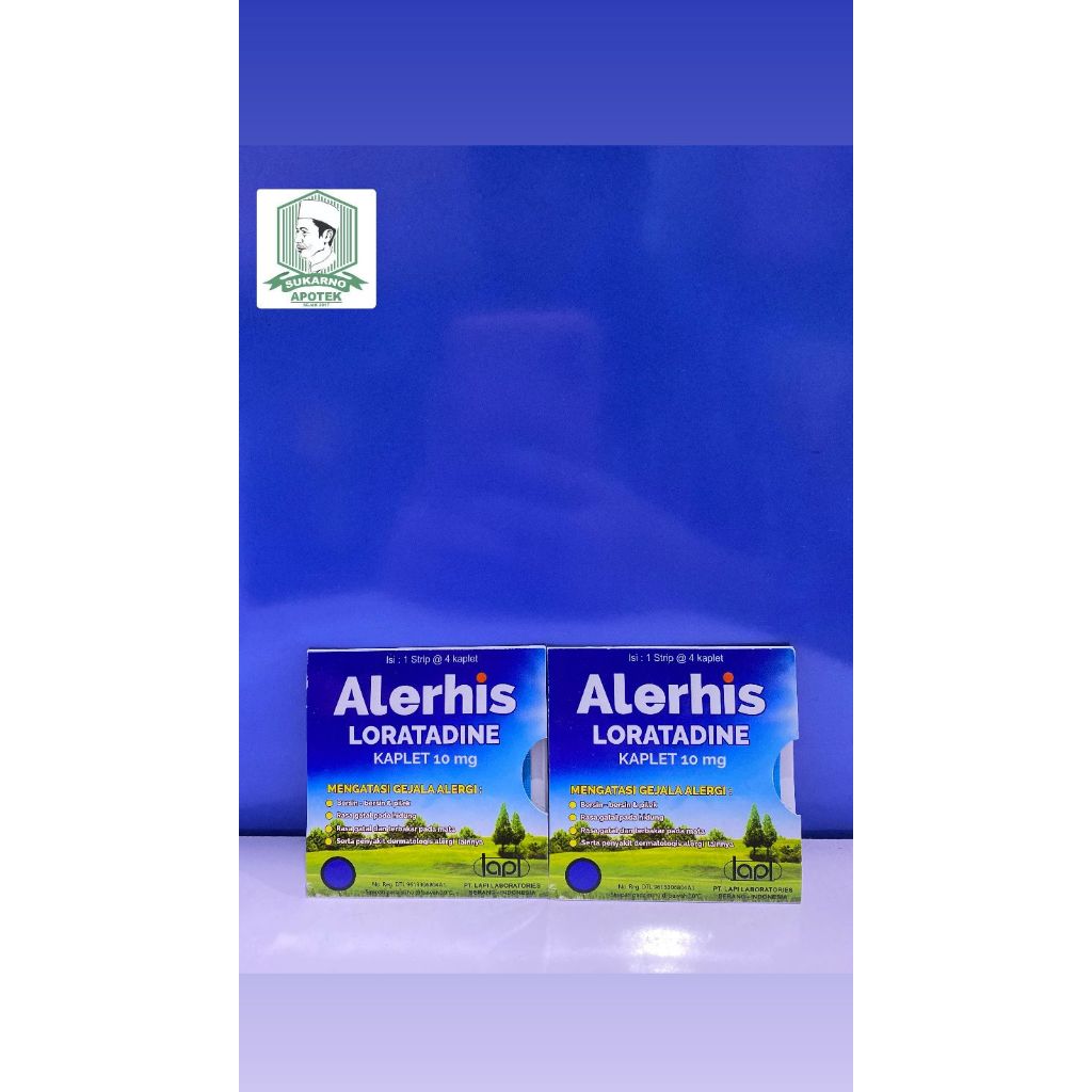 Jual OBAT ALERGI ALERHIS 10MG// ANTI RHINITIS BERSIN DAN GATAL | Shopee ...