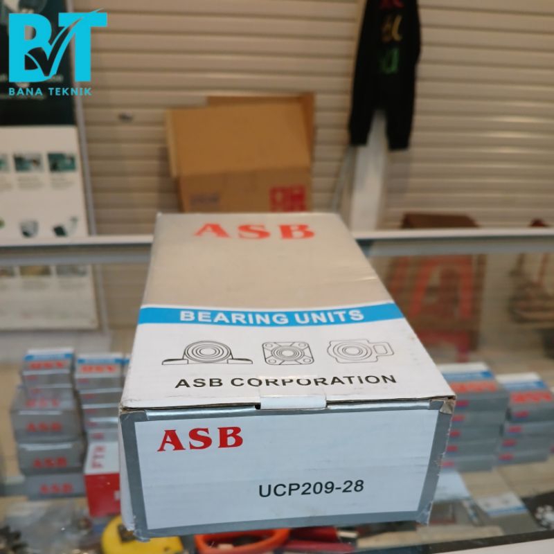 Jual Bearing UCP 209-28 ASB Pillow Block Diameter AS 44,450 mm | Shopee Indonesia