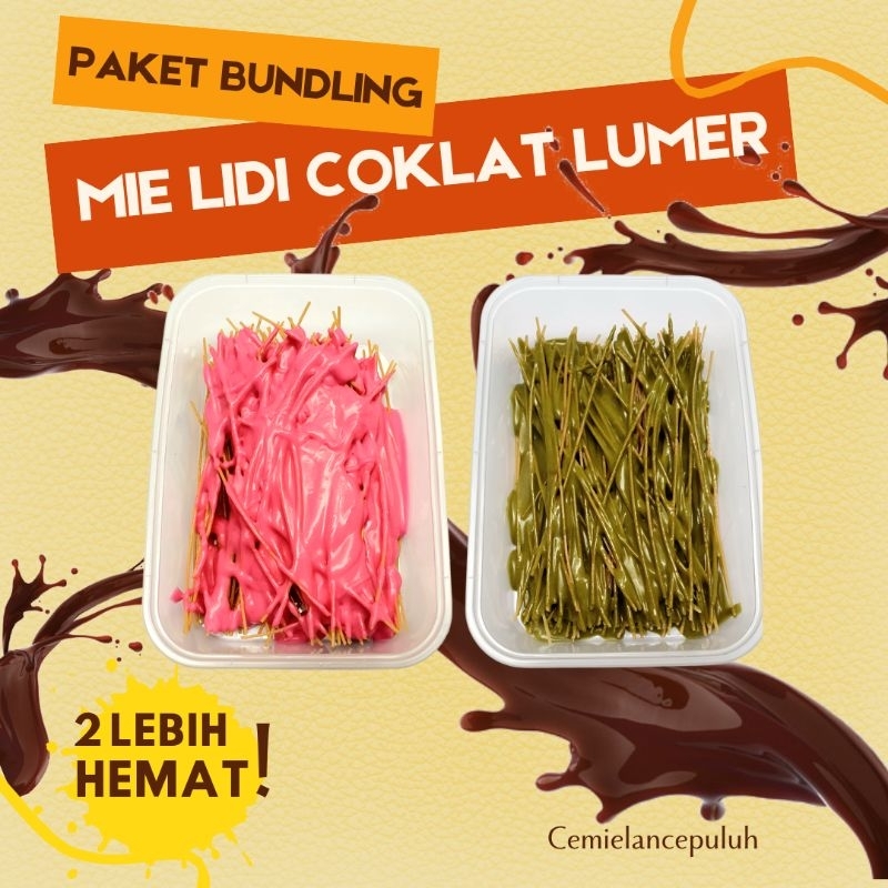 Jual (TERMURAH) Mi Lidi Lumer Coklat Premium Kemasan Box 500ml | Shopee ...