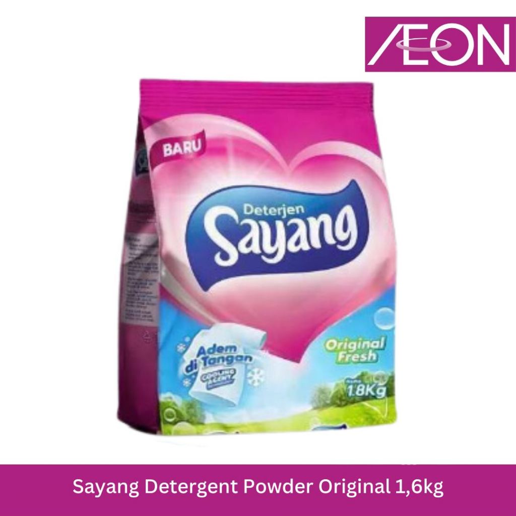 Jual Sayang Detergent Powder Original 1,6kg | Shopee Indonesia