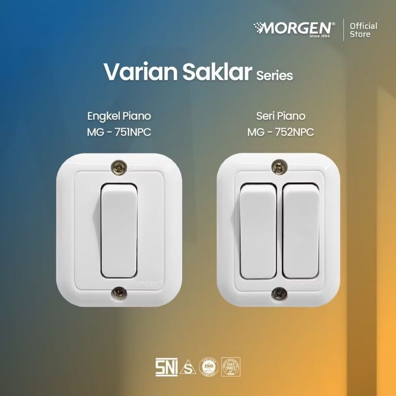Jual Saklar OB Engkel / Seri Piano Morgen | Shopee Indonesia